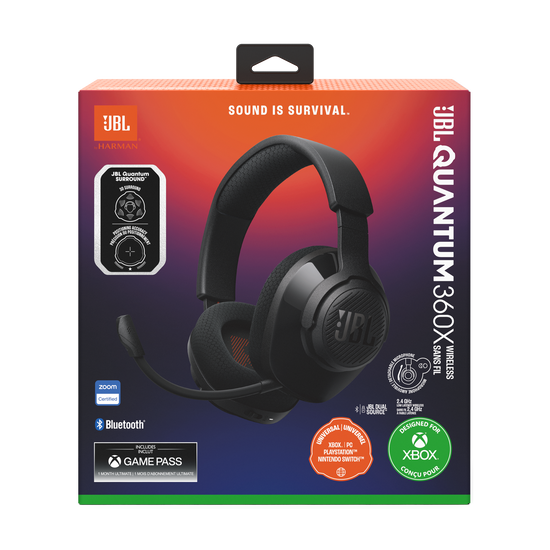 JBL Quantum 360X Wireless | Wireless over-ear gaming headset with ...