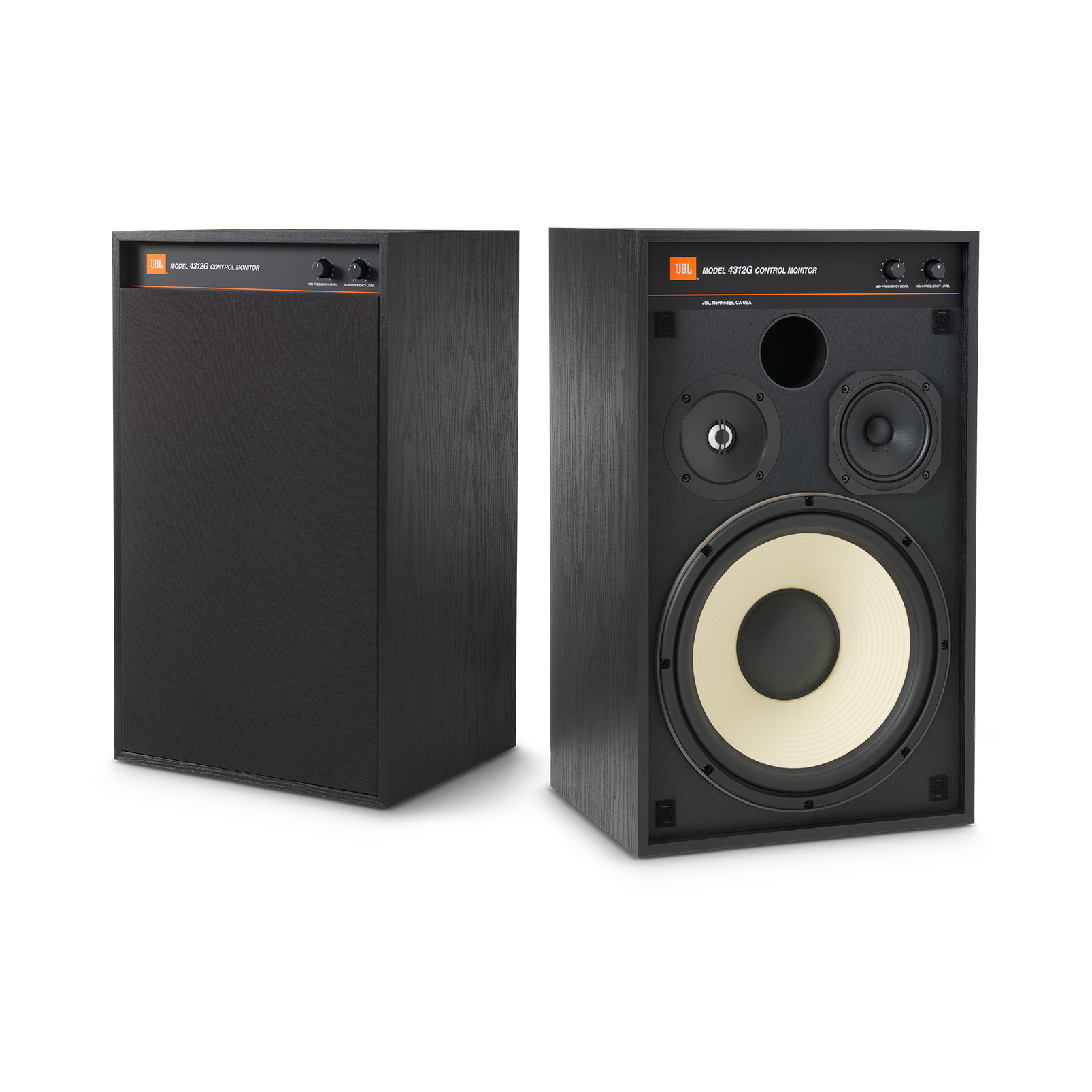 JBL 4312G | 12-inch (300mm) 3-way Studio Monitor Bookshelf Loudspeaker